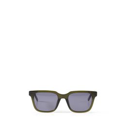 Tom Tailor Unisex Eckige Sonnenbrille, gr&uuml;n, Uni, Gr. ONESIZE