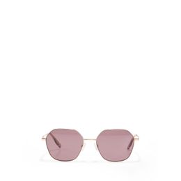 Tom Tailor Damen Hexagon Sonnenbrille, rosa, Uni, Gr. ONESIZE