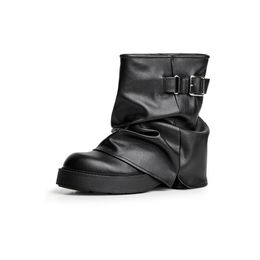 Bershka Boots female Black size 37