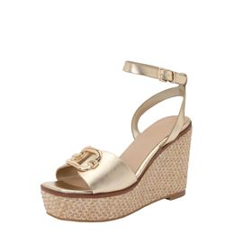 Aldo Strap Sandals 'CARRABRIRIA' female Gold size 6.5