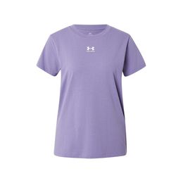 Under Armour Performance Shirt 'Rival Core' female Purple size XL