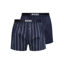 BOSS Boxershorts Herren Gr&ouml;&szlig;e XXL navy / wei&szlig;