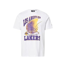 New Era Shirt 'NBA LOSLAK' male White size S