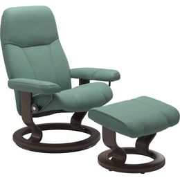 Relaxsessel stressless, B:76cm H:100cm T:71cm, gr&uuml;n, Leder BATICK: BATICK ist ein leicht korrigiertes, durchgef&auml;rbtes und genarbtes M&ouml;belleder, bei