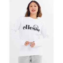 Ellesse Damen Sweatshirt "KATANA SWEATSHIRT", wei&szlig;, Gr. 38, bedruckt, Sweatware, Obermaterial: 70% Baumwolle, 30% Polyester, Sweatshirts