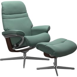 Relaxsessel stressless, B:83cm H:105cm T:74cm, gr&uuml;n, Leder PALOMA: PALOMA ist ein durchgef&auml;rbtes Semianilin-M&ouml;belleder mit nat&uuml;rlicher Narbung.,