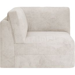 Sofa-Eckelement Home Affaire, B:105cm H:87cm T:105cm, beige, 100% Polyester, Polsterelemente, "Innovid", Modernes Modul-Polsterprogramm
