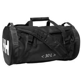 Reisetasche Helly Hansen "HH DUFFEL BAG 2 30L", Gr. B/H/T: 50cm x 27cm x 27cm, schwarz, Polyester, Taschen Reisetasche, mit separatem Packbeutel, wasserabweisend, Volumen 30 Liter