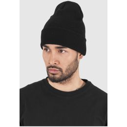 Beanie Flexfit "Flexfit Unisex Heavyweight Long Beanie", Herren, Gr. onesize, schwarz, Kunstfaser, M&uuml;tzen Beanie