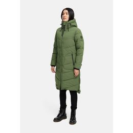 Marikoo Damen Winterjacke "Benikoo"pine olive, Gr. XXL, Obermaterial: 92% Nylon, 8% Elasthan. Futter: 100% Polyester. Wattierung: 100% Polyester.