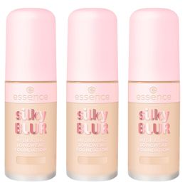 Essence Damen Foundation "Silky BLUR HYDRATING LONGWEAR FOUNDATION", 90mlnatur, Teint-Kosmetika