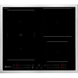 Bauknecht Flex-Induktions-Kochfeld "BS 5760C CPFT", B:57,7cm T:50,7cm, schwarz, Kochfelder, Induktionskochfeld mit Flexibler Kochzone, Booster
