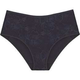 Triumph Damen Maxislip "Amourette Charm T", Gr. 36ink gray, Microtouch, Obermaterial: 76% Polyamid, 22% Elasthan, 2% Modal, Unterhosen, mit