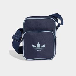 Sporttasche "ADICOLOR CLASSIC SMALL ITEM", adidas originals, blau, Obermaterial: 100% Polyester, Taschen, aus Polyester-Twill, mit verstellbarem