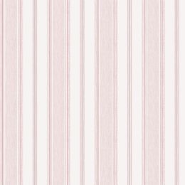 Laura Ashley Vliestapete "Heacham Stripe", B/L: 0,52m x 10m, Rollen: 1, rosa, Wohnzimmer, Tapeten, Motiv