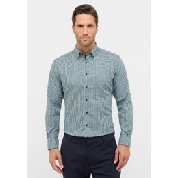 Eterna Herren Langarmhemd "MODERN FIT"eukalyptus, Gr. 41, Twill, 100% Baumwolle, Hemden, NON IRON (b&uuml;gelfrei)