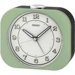Seiko Quarzwecker "QHE195M", gr&uuml;n, Wecker, Wecker, Schlafzimmer, Geschenkidee, Piepalarm, durchlaufende Sekunde