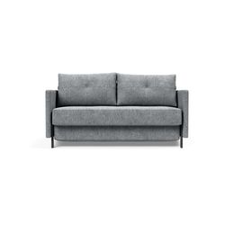 Schlafsofa, B:154cm H:77cm T:103cm, grau, INNOVATION LIVING , Jugendzimmer, Sofas, "Cubed Klappsofa, hochwertige Schlaffunktion, Design und extra