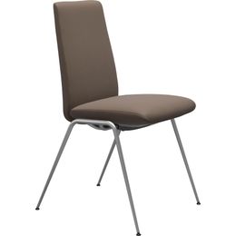 Polsterstuhl stressless, B:57cm H:92cm T:59cm, braun, Leder BATICK: BATICK ist ein leicht korrigiertes, durchgef&auml;rbtes und genarbtes M&ouml;belleder, bei