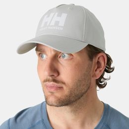 Helly Hansen Herren Baseball Cap "HH BALL CAP"grau fog, unifarben, Twill, Baumwolle, Caps, mit Bel&uuml;ftungs&ouml;sen, aus Baumwolle