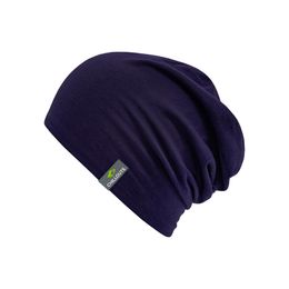 Chillouts Herren Beanie "Acapulco Hat", lila, unifarben, Baumwollmischung, M&uuml;tzen, Leichte Slouch-M&uuml;tze mit urbanem Look