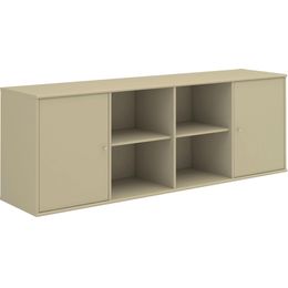 Sideboard, B:177cm H:61cm T:42cm, beige, HAMMEL FURNITURE, Wohnzimmer, Sideboards, "Mistral, Hochwertig Schrank, h&auml;ngend/stehend montierbar", mit