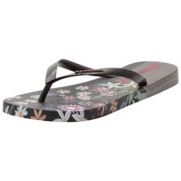 Ipanema Damen Zehentrenner "Ipanema VERAO TROPICAL FEM", Gr. 41, schwarz, Synthetik, Schuhe