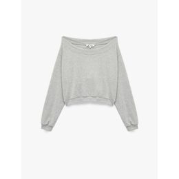 KOTON Pullover Damen Gr&ouml;&szlig;e XL graumeliert