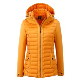 DEPROC Active Damen Steppjacke "GILMOUR AIMEE Women", orange, Gr. 38, 100% Polyester, Jacken, auch in Gro&szlig;en Gr&ouml;&szlig;en erh&auml;ltlich