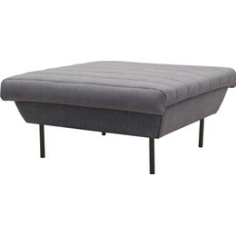 Hocker, B:90cm H:45cm T:105cm, blau, LOOKS by Wolfgang Joop, 70% Polyester (recycelt), 30% Polyester, Wohnzimmer, Hocker, "LOOKS IX", Quersteppung,