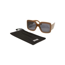 Sonnenbrille Urban Classics "Urban Classics Unisex Sunglasses Monaco", Damen, toffee, Sonnenbrillen Sonnenbrille