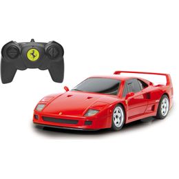 Jamara Kinder RC-Auto "Deluxe Cars, Ferrari F40, 1:24, rot, 2,4GHz", rot, B:8,5cm H:4,8cm T:18,7cm, Fernlenkfahrzeuge