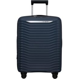 Samsonite Hartschalen-Trolley "UPSCAPE, verschiedene Gr&ouml;&szlig;en und Farben", blau, Polypropylen, gestreift, Koffer, Volumenerweiterung Reisegep&auml;ck