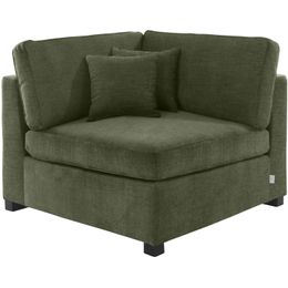 Sofaelement Home Affaire, B:100cm H:86cm T:100cm, gr&uuml;n, Polsterelemente, "Skara", Modul zum eigenen Zusammenstellen, in vielen Bezugsqualit&auml;ten