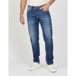 Gang Herren 5-Pocket-Jeans "94NICO"used spring wash, Gr. 32, Denim/Jeans, Obermaterial: 99% Baumwolle, 1% Elasthan, Jeans, in zwei verschiedenen