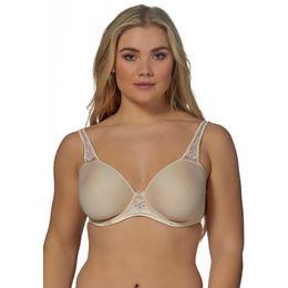 ELBRINA Damen B&uuml;gel-BH "Spacer Bra", Gr. 80, rosa, Spitze, Obermaterial: 50% Polyester, 42% Polyamid, 8% Elasthan, unifarben, BHs, vorgeformte Cups,