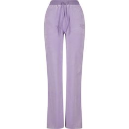 Von Dutch Damen Jogginghose "Von Dutch ELYA PANTS"lila, Gr. S, unifarben, 70% Polyester, 30% Elasthan, Hosen