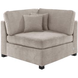 Sofaelement Home Affaire, B:100cm H:86cm T:100cm, beige, Polsterelemente, "Skara", Modul zum eigenen Zusammenstellen, in vielen Bezugsqualit&auml;ten