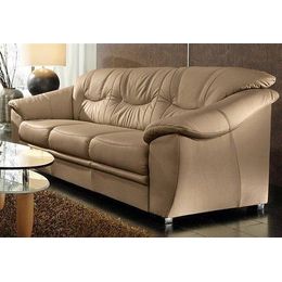 Sit & More 3-Sitzer SIT & MORE, B:198cm H:90cm T:90cm, braun, PRIMABELLE-Microfaser (100% Polyester);SOFTLUX/Struktur (Korpus in Kunstleder, Sitz und R&uuml;cken in