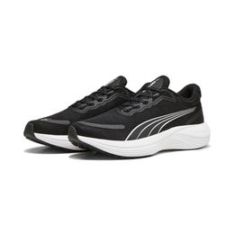 Puma Damen Laufschuh "SCEND PRO", Gr. 44, schwarz-wei&szlig;, Textil, Schuhe