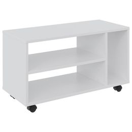 Boxxx Tv-Element, Wei&szlig;, Holzwerkstoff, 1 F&auml;cher, 73.5x42x33.5 cm, Kleinm&ouml;bel