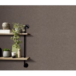 Erismann Vliestapete "Vliestapete DASH", B/L: 0,53m x 10,05m, Rollen: 1, braun, Wohnzimmer, Tapeten, Phthalate frei