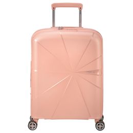 Hartschalen-Trolley "STARVIBE, in verschiedenen Farben und Gr&ouml;&szlig;en", American Tourister, rosa, Polypropylen, unifarben, Koffer, Handgep&auml;ck-Koffer