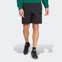 Herren Shorts "M A SZN FL SHO", schwarz, Gr. S, adidas Sportswear, Obermaterial: 70% Baumwolle, 30% Polyester, Hosen