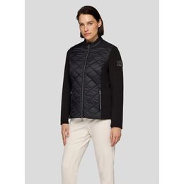 Rabe Damen Blouson "Jacke", schwarz, Gr. 36, unifarben, 100%Polyamid, 100%Polyester, 100%Polyamid, 55%Polyamid, 36%Viskose, 9%Elasthan, Jacken