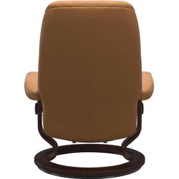 Relaxsessel stressless, B:85cm H:100cm T:77cm, braun, Leder BATICK: BATICK ist ein leicht korrigiertes, durchgef&auml;rbtes und genarbtes M&ouml;belleder, bei