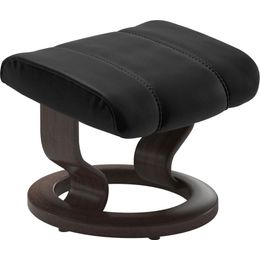 Fu&szlig;hocker stressless, B:54cm H:38cm T:39cm, schwarz, Leder BATICK: BATICK ist ein leicht korrigiertes, durchgef&auml;rbtes und genarbtes M&ouml;belleder, bei