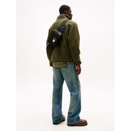 Tommy Jeans Damen G&uuml;rteltasche "TJM ARCHIVE BUMBAG"schwarz, Textil, Taschen, Unisex Bauchtasche, Minibag mit verstellbarem Bauchgurt