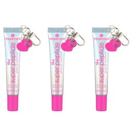 Essence Damen Lipgloss "the super peptide glossy lip treatment"holomazing, Lippen-Kosmetika