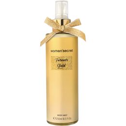 women'secret WOMEN'SECRET Damen K&ouml;rperspray "Body Mist - Forever Gold", gold, Parf&uuml;ms, mit 250 Milliliter Inhalt